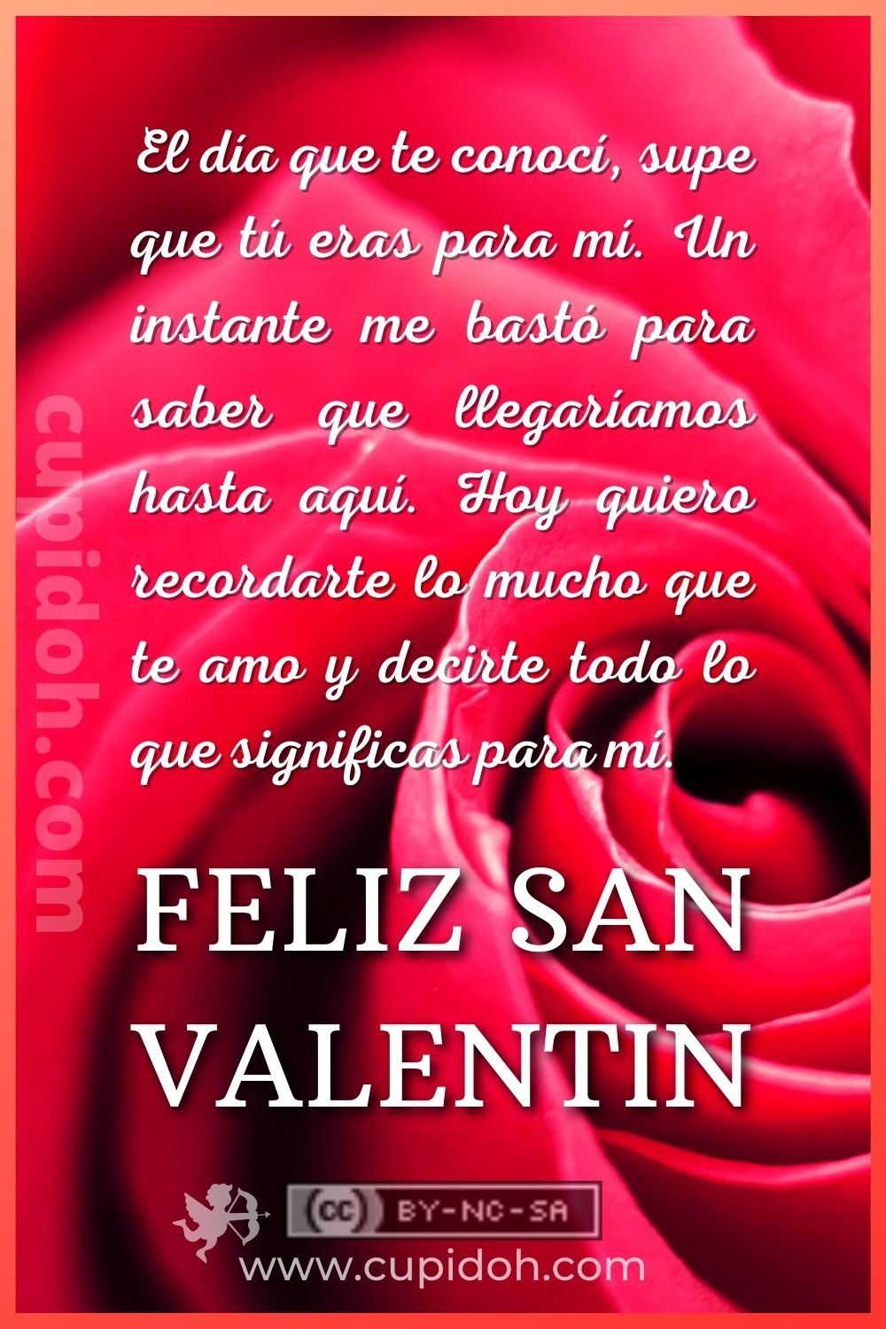 Feliz día de San Valentín 22 Tarjetas para enviar - cupidoh.com